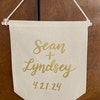 Custom Couple Names Banner - Etsy