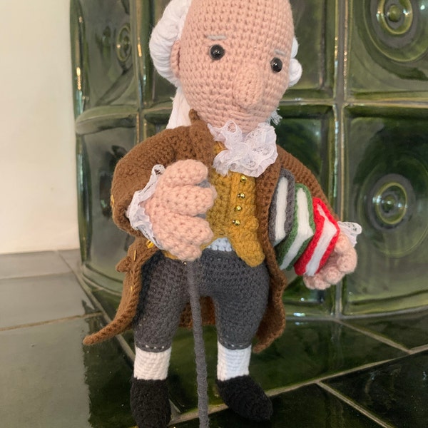 Philosopher Immanuel Kant Crochet Decor, Philosophy Gift, Immanuel Kant ...