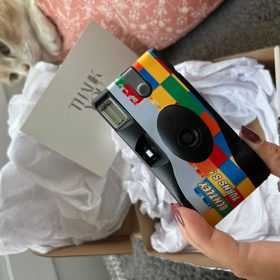 WRAP ONLY B&w Custom Kodak Disposable Camera Wrap Custom Camera Sticker ...