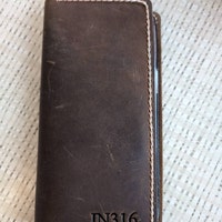 Front Pocket Wallet With Rounded Corners, Groomsmen Gift, Card Wallets ...