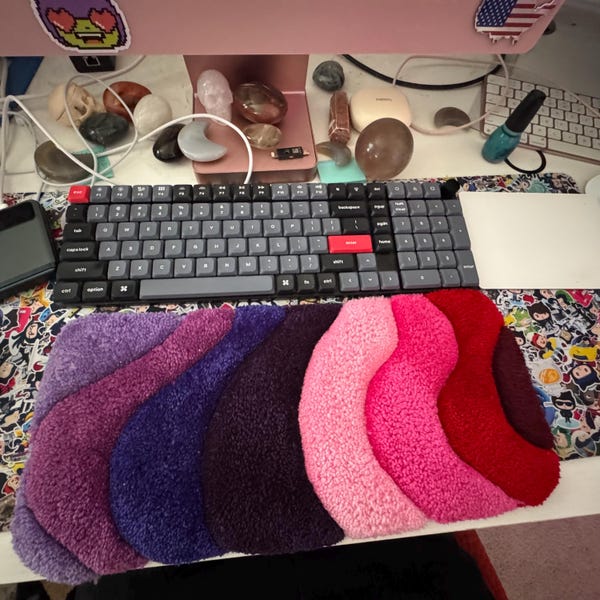 Tufted Shinobu Keyboard Pad - Etsy