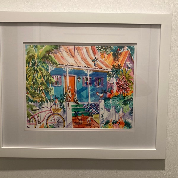 Key West Florida, Rooster Decor, Key West Art, Key West Chicken ...