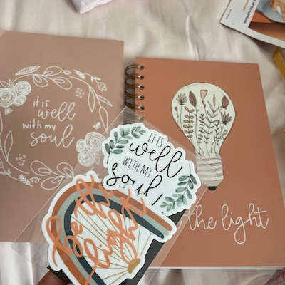 Christian Notebook Soft Cover Bible Journal Spiral Notebooks Prayer ...