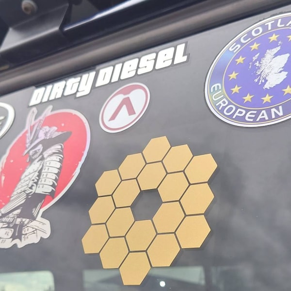 2x Specialized S-works Logo Decals Stickers Iridescent Chrome ...