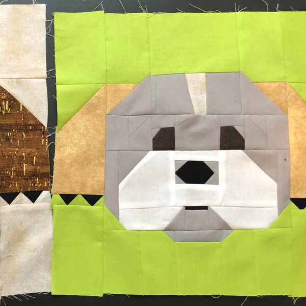 Shih Tzu Dog Puppy Quilt Block PDF Pattern - Includes Instructions for ...