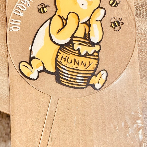 Winnie the Pooh Cake Topper - Etsy