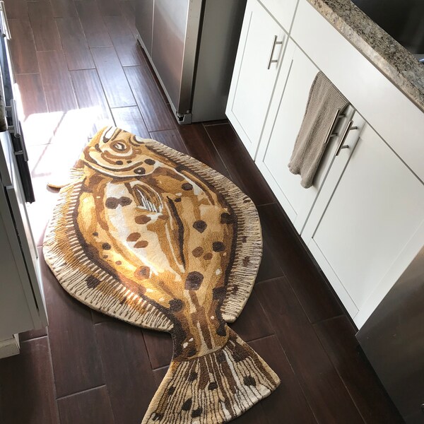 Redfish Rug - Etsy