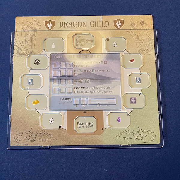 Wyrmspan Dragon Guild Acrylic Board Overlay: Game Upgrade - Etsy