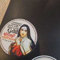 St. Bernadette Soubirous Sticker Catholicdecor Gift Confirmation ...