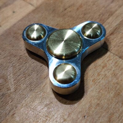 The ORIGINAL Tri-beam Fidget Spinner ANODIZED - Etsy