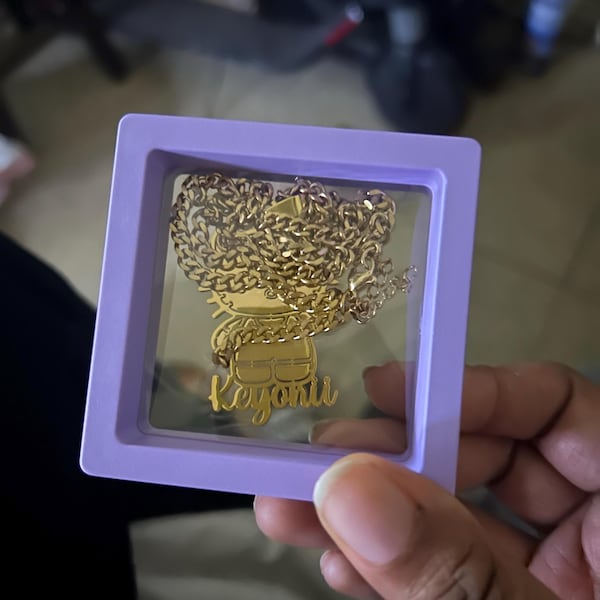 Custom Spongebob Necklace-cartoon Character Name Necklaces Spongebob ...