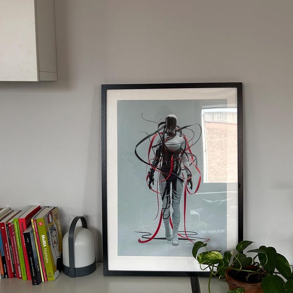 Concave Space Pack 4 Illustration, Digital Art Printable Design Poster ...