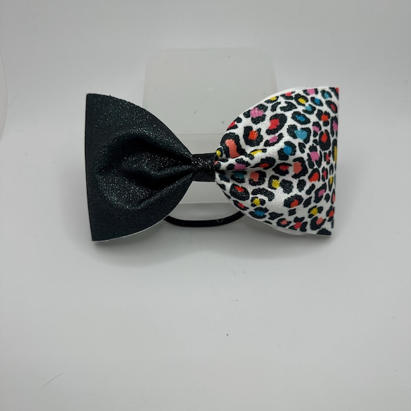 Rainbow Leopard Pattern Digital Backgrounds | Bright & Colorful Neon ...