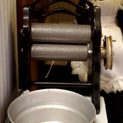 Dollhouse Miniature Mangle Clothes Wringer Dryer 1:12 Scale - Etsy