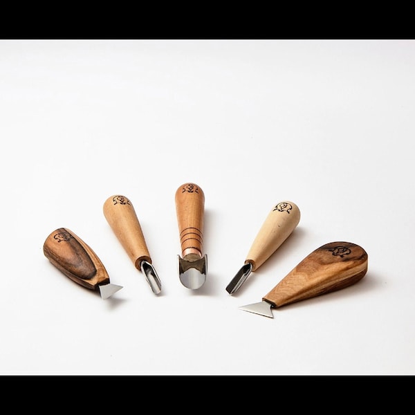 Micro Chisels Set of 10 Chisels for Micro Carving, Chisels for Hobby ...