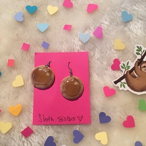 Frog With Pink Cheeks Earrings Spring Themed Polymer Clay Earrings Frog ...