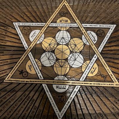 Shem Angel shem Hamephorash Sigils and Seals Vector, Illustrator ...