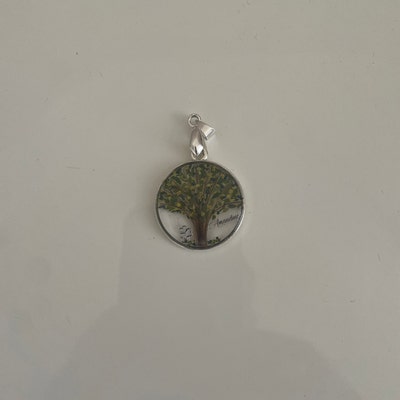 Personalizable Tree of Life With Locks of Hair or Fur, Pendant ...