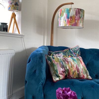 Rustic Floor Stand Lamp Solid Oak Lamp Vintage Rustic Style - Etsy UK