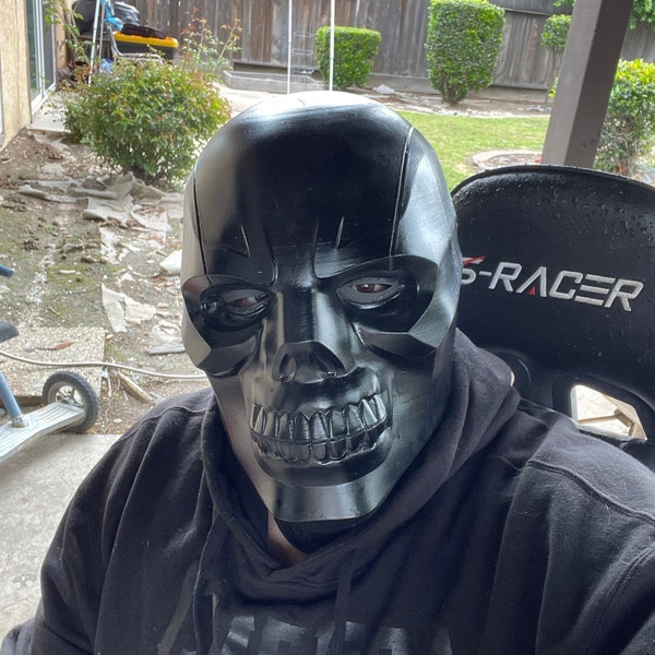 Black Mask Helmet 3D Model STL File - Etsy