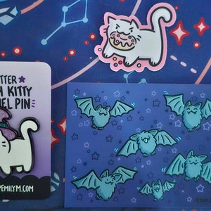 Mini Cats Magnet Pack / Refrigerator Magnets / Fridge Magnets / Locker ...