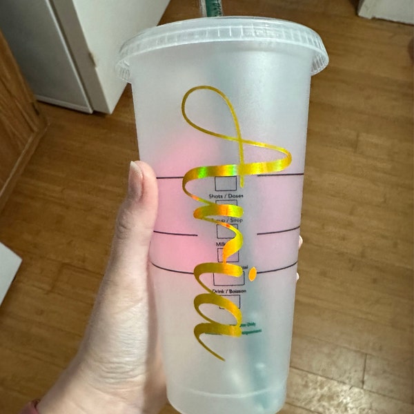 Plain Starbucks Cold Cup / Starbucks Cold Cup / Plain Starbucks ...