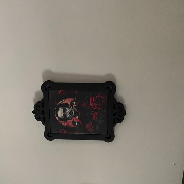 Solid Wood Frame Wall Art,tall Vertical Framed Wall Art Vertical Wall ...