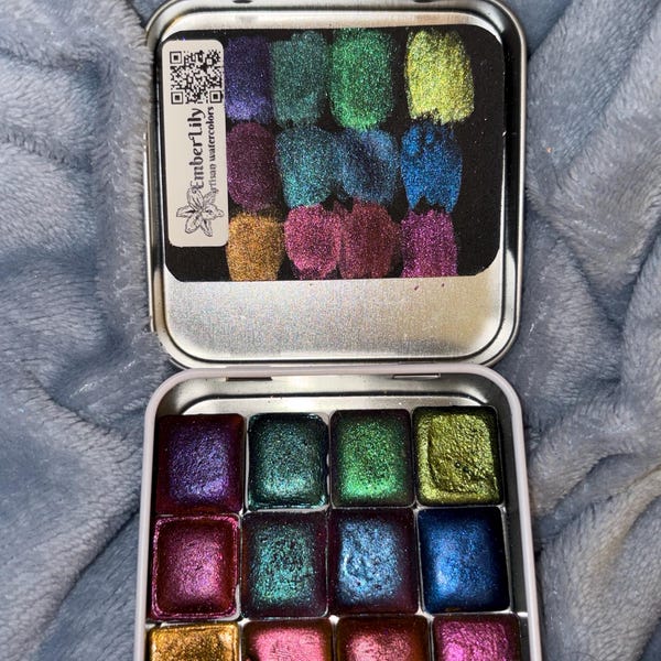 Mermaid Colorshift PIGMENT Set of 6 Supershifter Chrome Colorshift ...