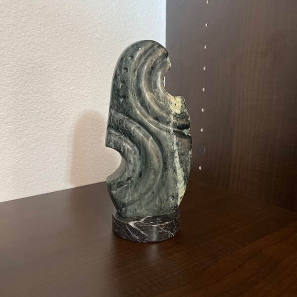 Inukshuk Figurine, Black Slate Mini Sculpture - Etsy