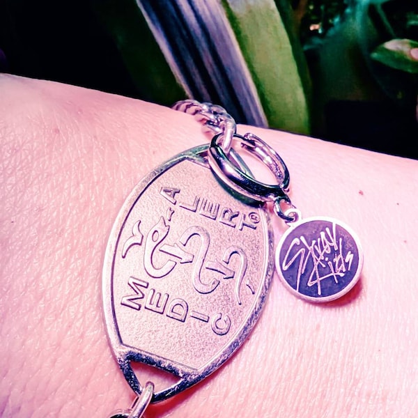 ATEEZ Fever Sigil Macrame Bracelets Unisex K-pop Ateez Symbol Sterling ...