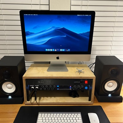 1U Desktop Studio Equipment Rack Quick Turnaround Free - Etsy