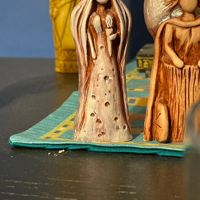 Apollo Statue God / Phoebus / Apolo Mini Figure of Clay / He is the Son ...