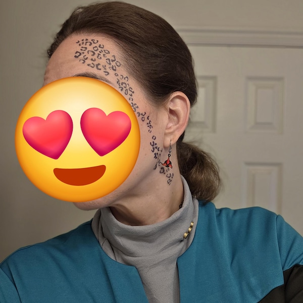 Trill Spots Tattoos - Trill Spots Face Makeup / Alien Makeup Tattoos ...