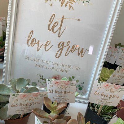 Blush Pink Floral Cards and Gifts Sign, Printable Cards & Gifts Sign ...