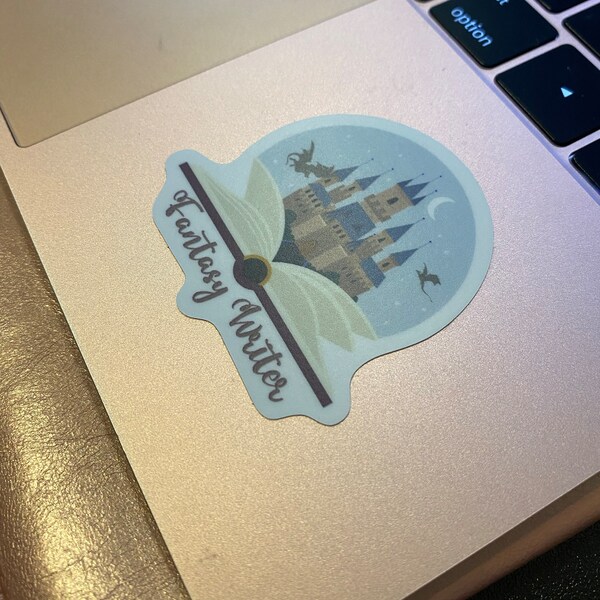 A Writer Lives A Thousand Lives / Writing Sticker/ Writer Sticker ...