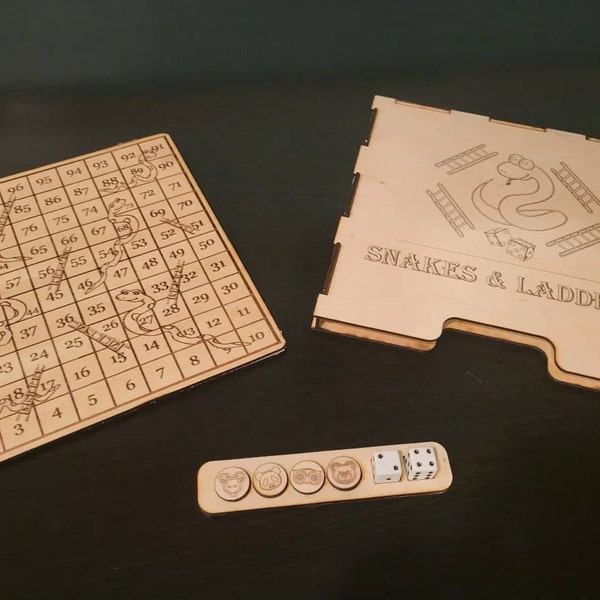 Snakes and Ladders SVG | Chutes and Ladders Laser Game | Bible Ups and ...