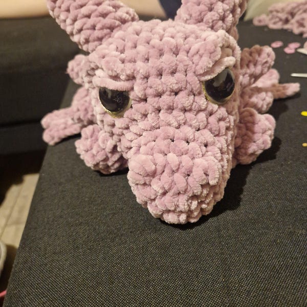 Crochet Dragon Snuggler Pattern Morningstartail Feathertail Daggertail ...
