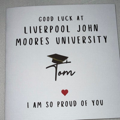 Good Luck at University Card, Going to University Card, off to Uni Card ...