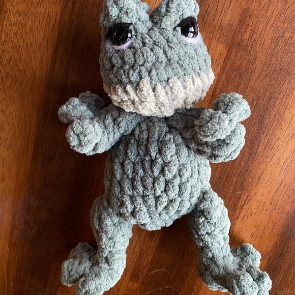 Frog and Turtle Mini Snuggler Crochet Patterns Crochet Plushies - Etsy