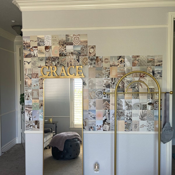 Trendy Midnight Collage Kit - Wall Collage, Black and White, Quotes ...