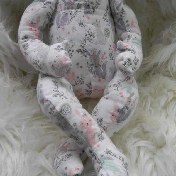 Patterns to Make Cuddle Body for Reborn Doll in 5 Sizes Digital File to ...