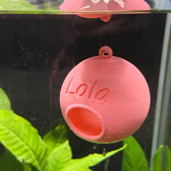 Mushroom Cave Aquarium Ornament, Customizable Fish & Shrimp Tank Decor ...