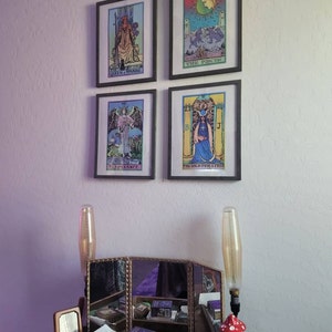 PNG Tarot Digital Printable Court Cards 16 Pack - Etsy
