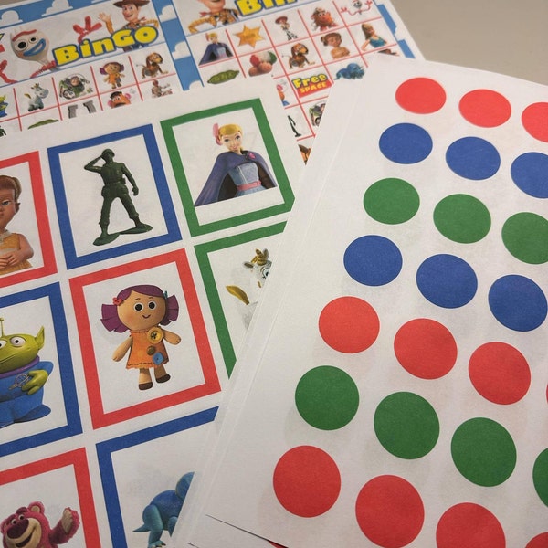Toy Story 4 Book Labels, Printable Toy Story Book Party Tags, Cards ...