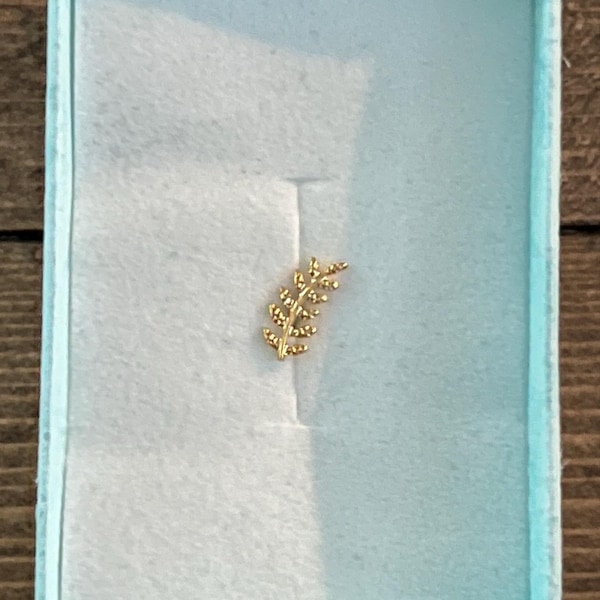 Implant Titanium Push in Threadless Nose Set ,L Bend Nose Stud ...