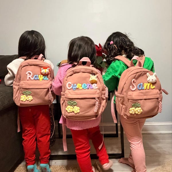 Custom Toddler Backpack, Personalized Backpacks With Name Gift ...