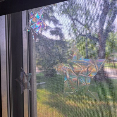 Celestial Hand Suncatcher Window Decal Sticker Rainbows - Etsy