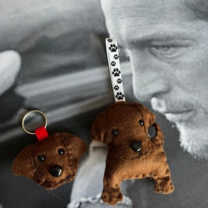 Labrador, Retriever, Labs, Dogs, Puppies, Hand-made, Felt, Key-ring ...