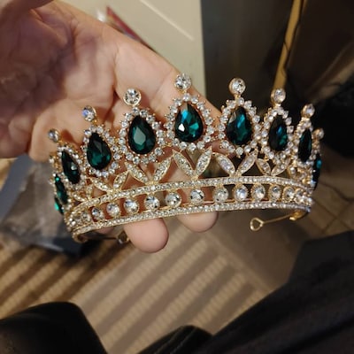 Navy & Silver Bridal Tiara, Wedding Crown, Bridal Crown, Silver Tiara ...