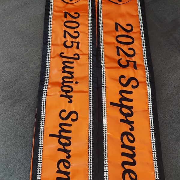 Customized Embroidery Lace Sash Custom Lace Sash Lace Sash Customize ...